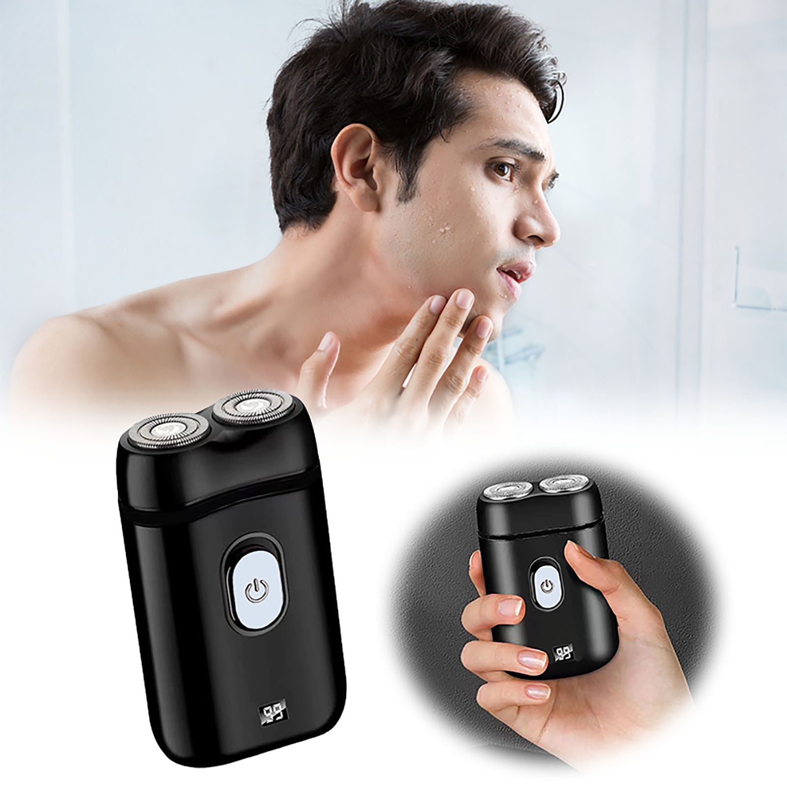 Intelligent Digital Portable Waist Scraper Hair Clipper for Men ...