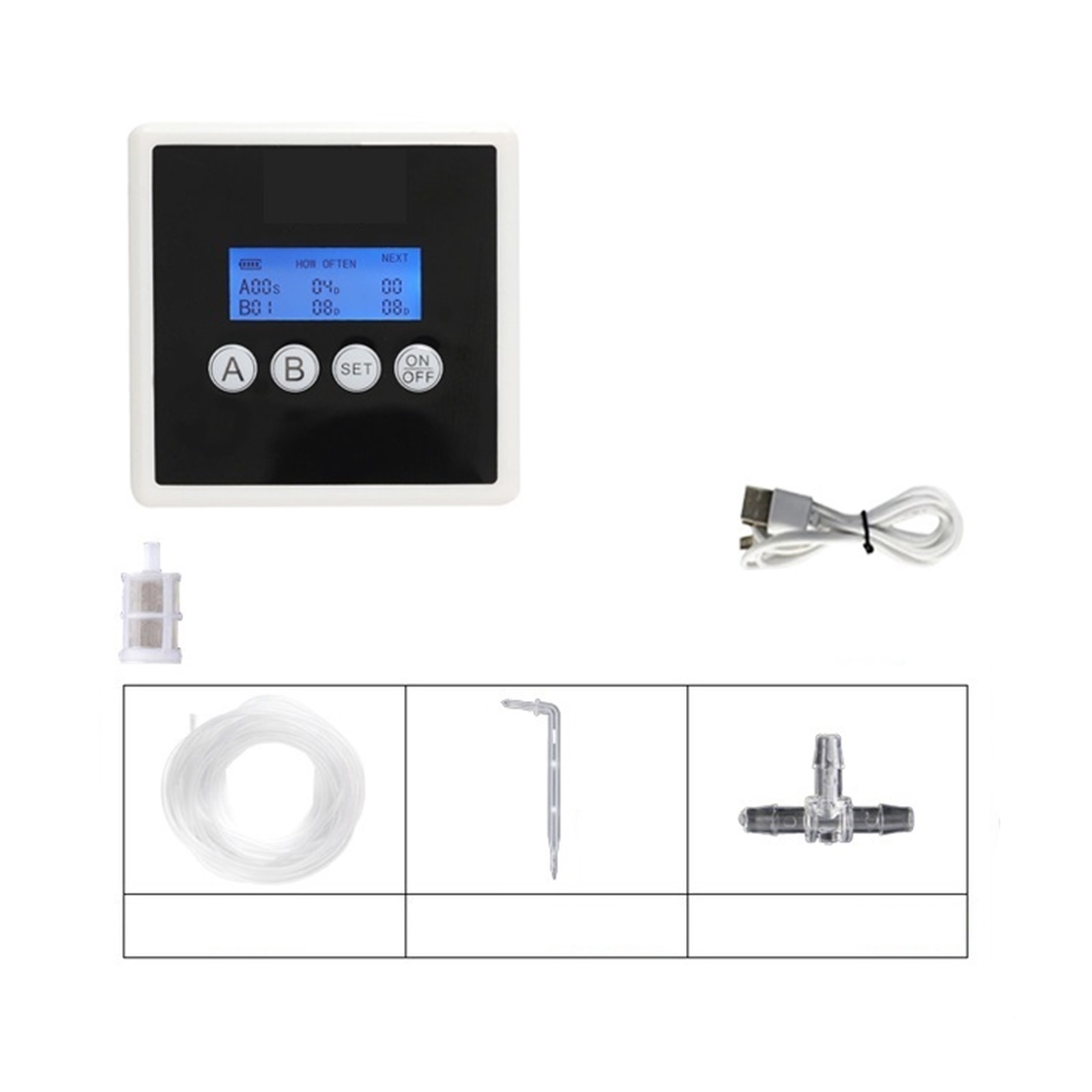 Intelligent Double Pump Drip Irrigation Water Pump Timer System Garden ...