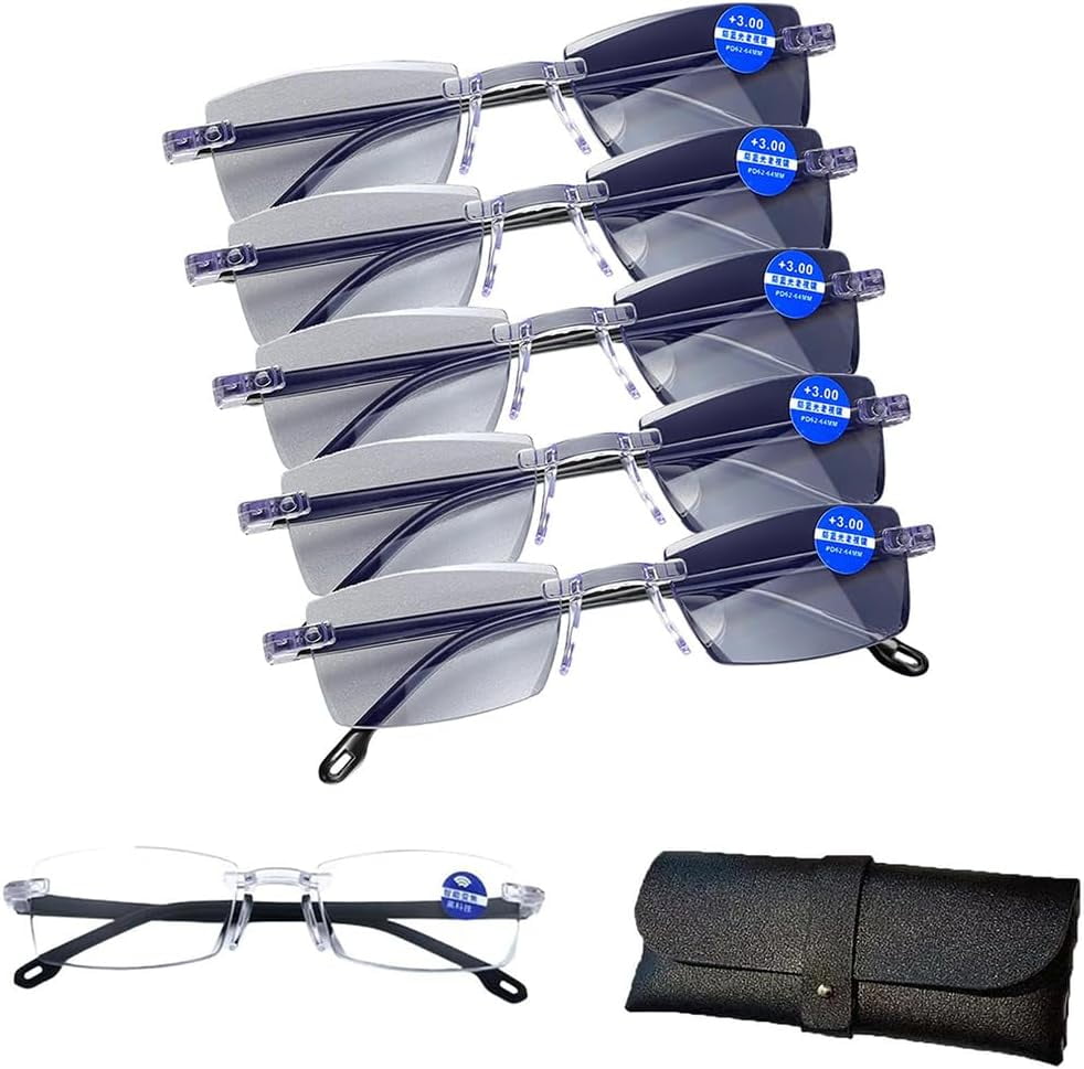 Intelligent Dual Focus Glasses, Adjustable Glasses Dial Vision,Auto ...