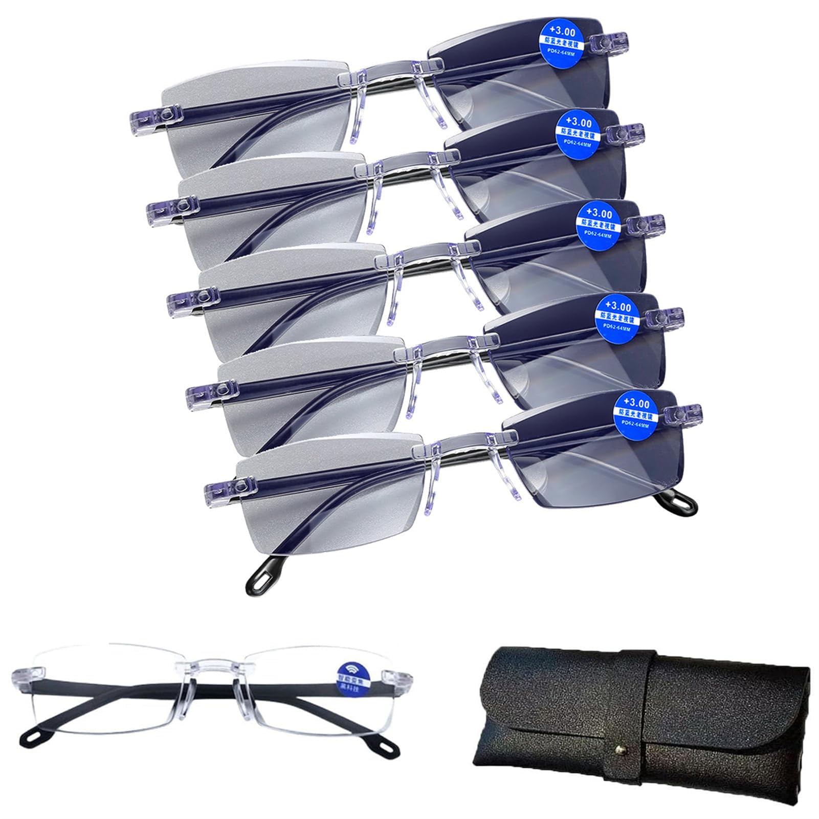 Intelligent Dual Focus Glasses Clearer Vision, Automatic Zoom Reading ...