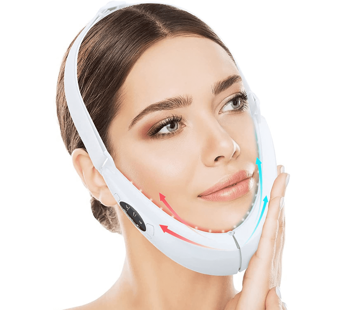 Intelligent Electric V- Face Shaping Massager Double Chin Reducer Face ...