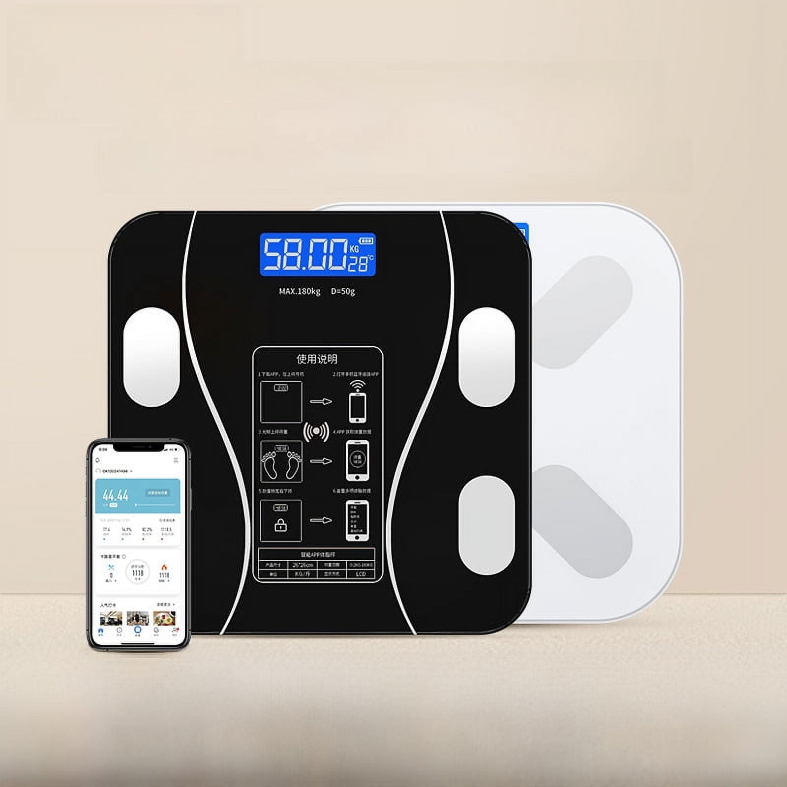 Intelligent Electronic Scale Body Fat Scale Household Small Body ...