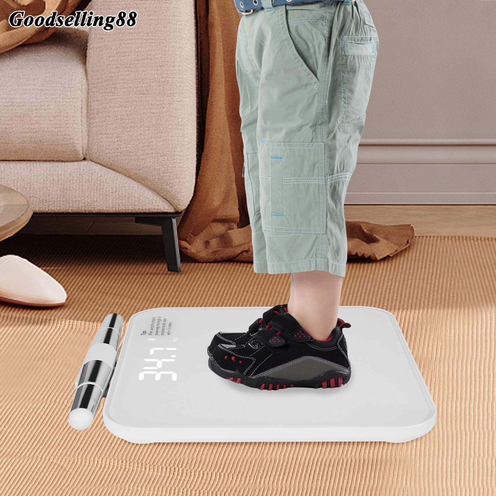 Intelligent Electronic Weight Scale 8 Eletrode Body Fat Scale Memory ...