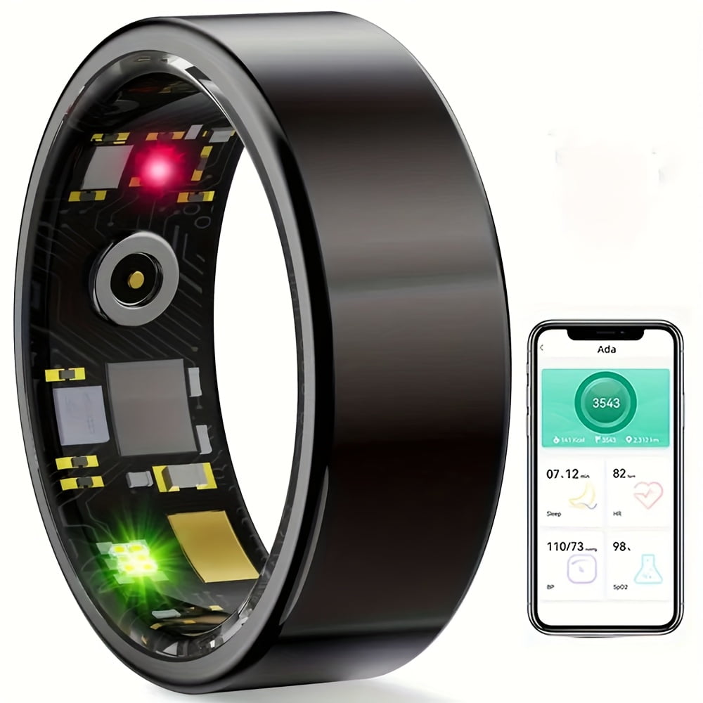 Intelligent Fitness Ring for Both Men And Women, IP68 Rated, Featuring ...