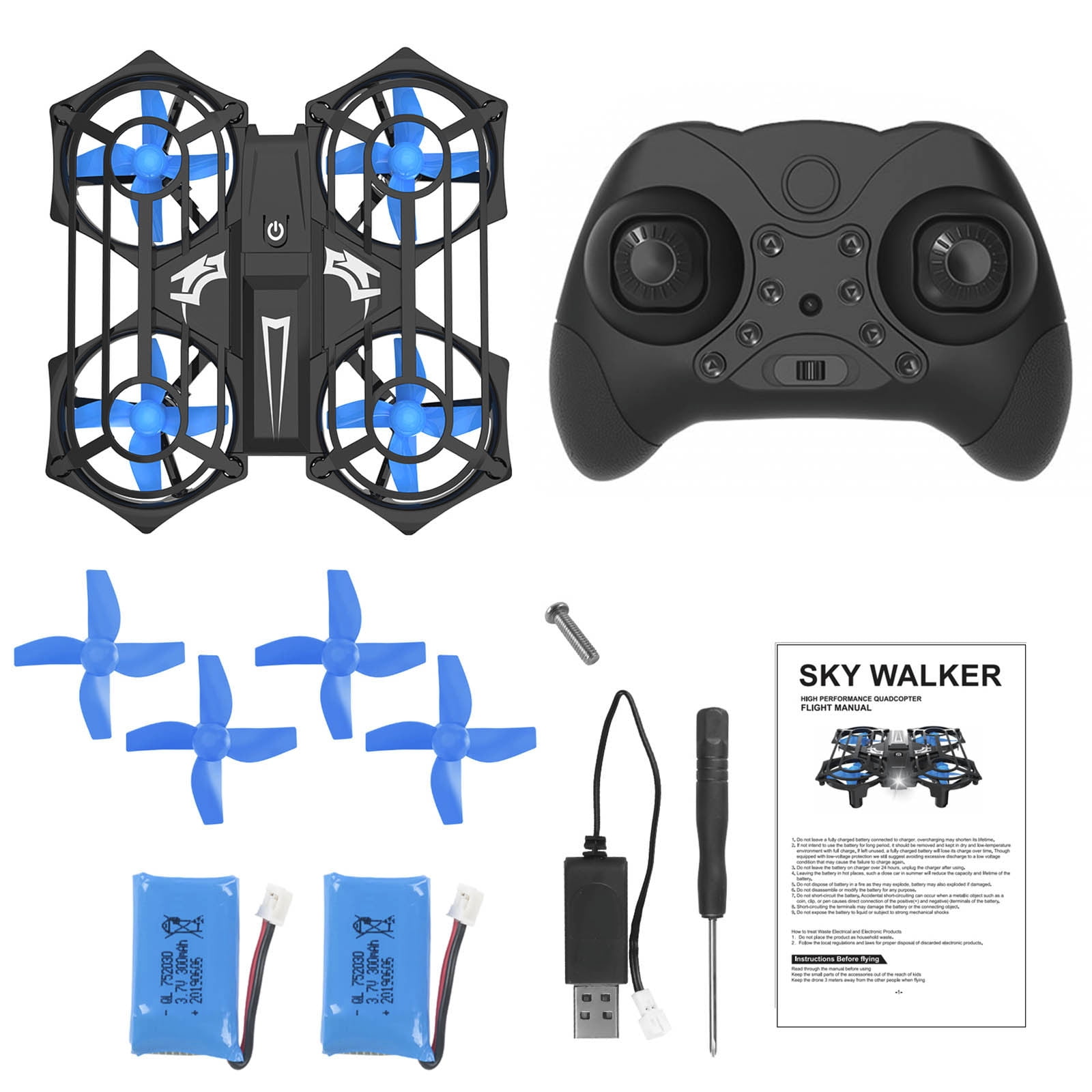 Intelligent Gesture Induction Remote Control Three Mode UFO RC Drone ...