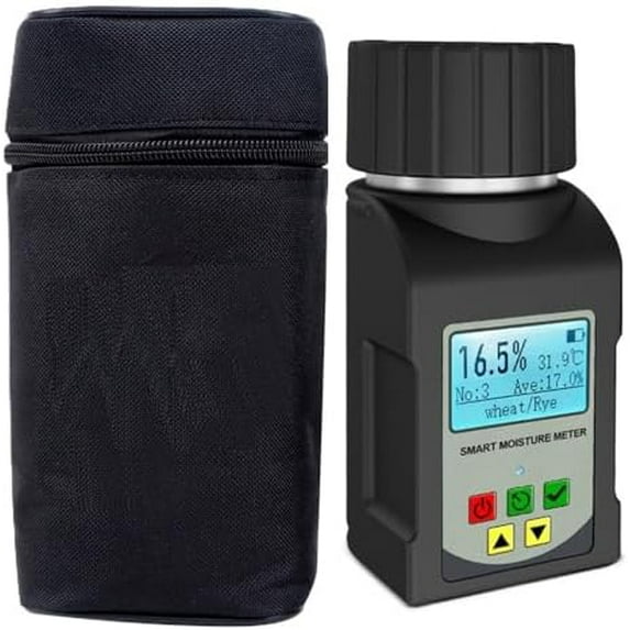 Intelligent Grain Moisture Meter for 25 Grains Coffee Cocoa Beans ...