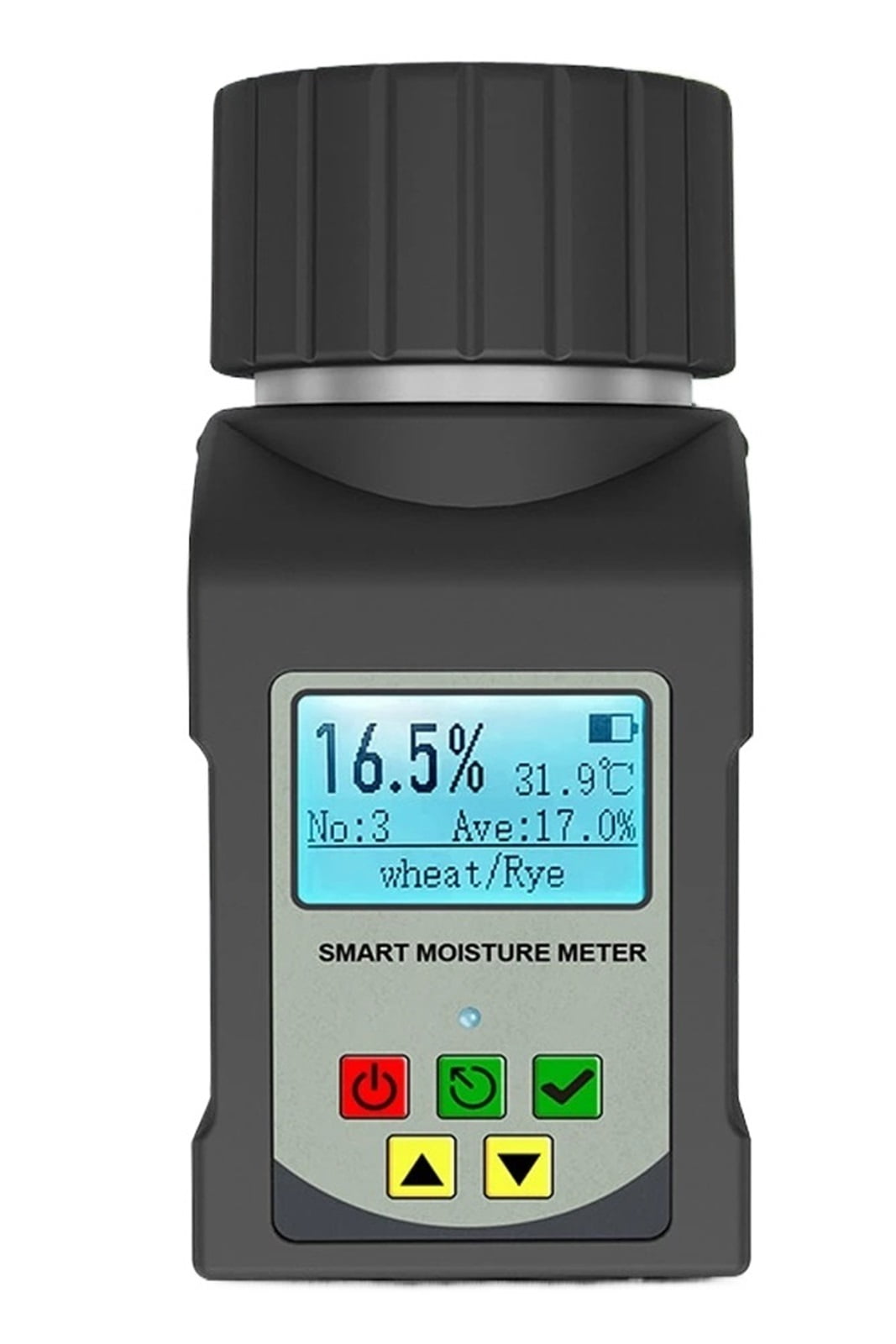 Intelligent Grain Moisture Meter Hygrometer Humidity Tester For 25 ...