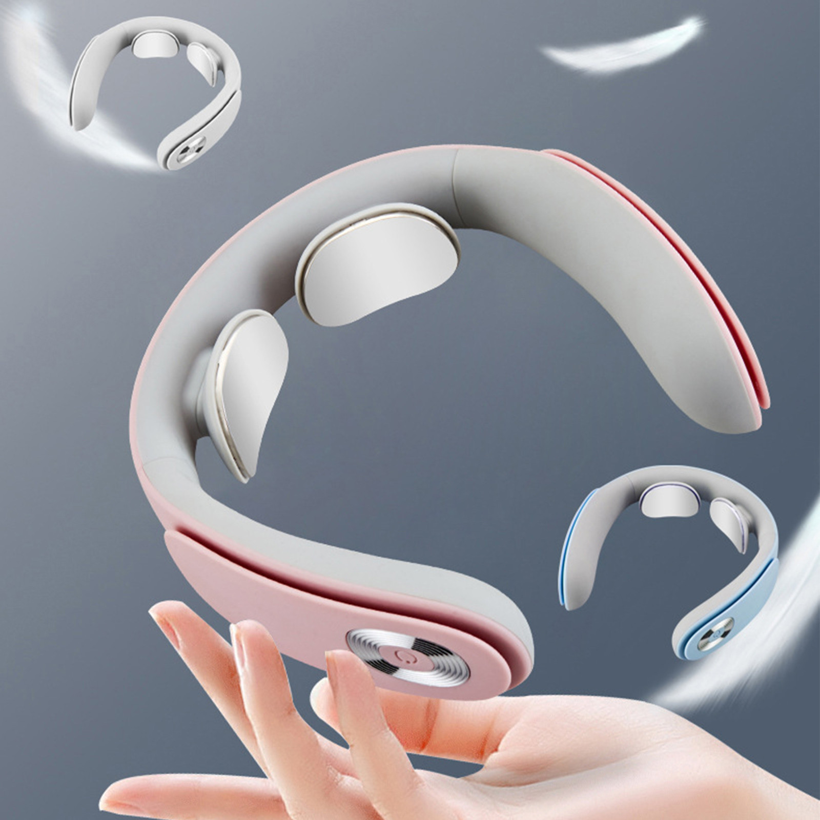 Intelligent Heating Neck, 3 Modes 15 Stages Tissue, Wireless Heating ...