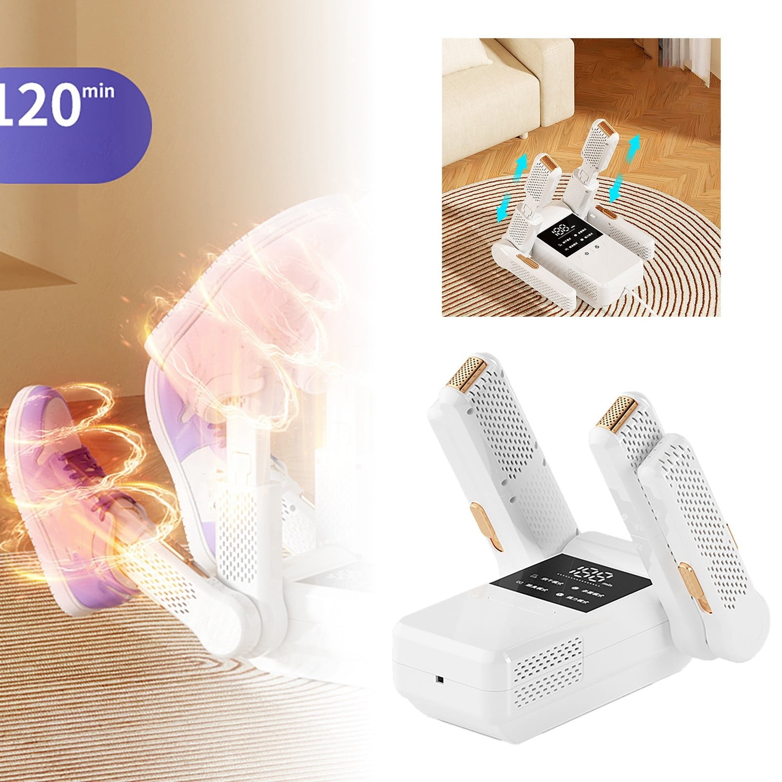 Intelligent Home Shoe Dryer Four Legged Device with Deodorization for ...