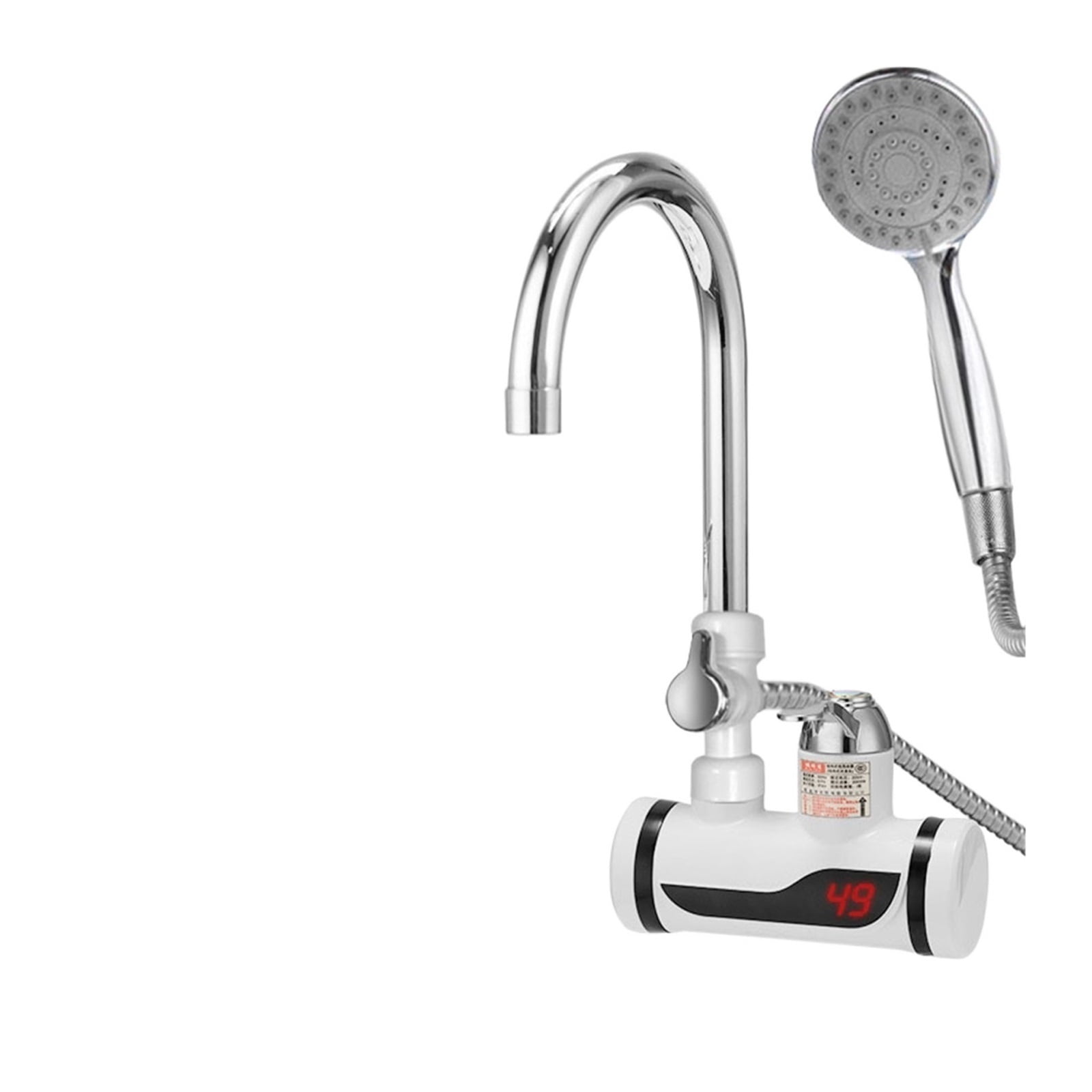 Intelligent Instant Hot Water Faucet,Stainless Steel Universal Hose ...