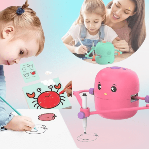 Intelligent Interactive Educational Drawing Robot,Voice Interactive ...