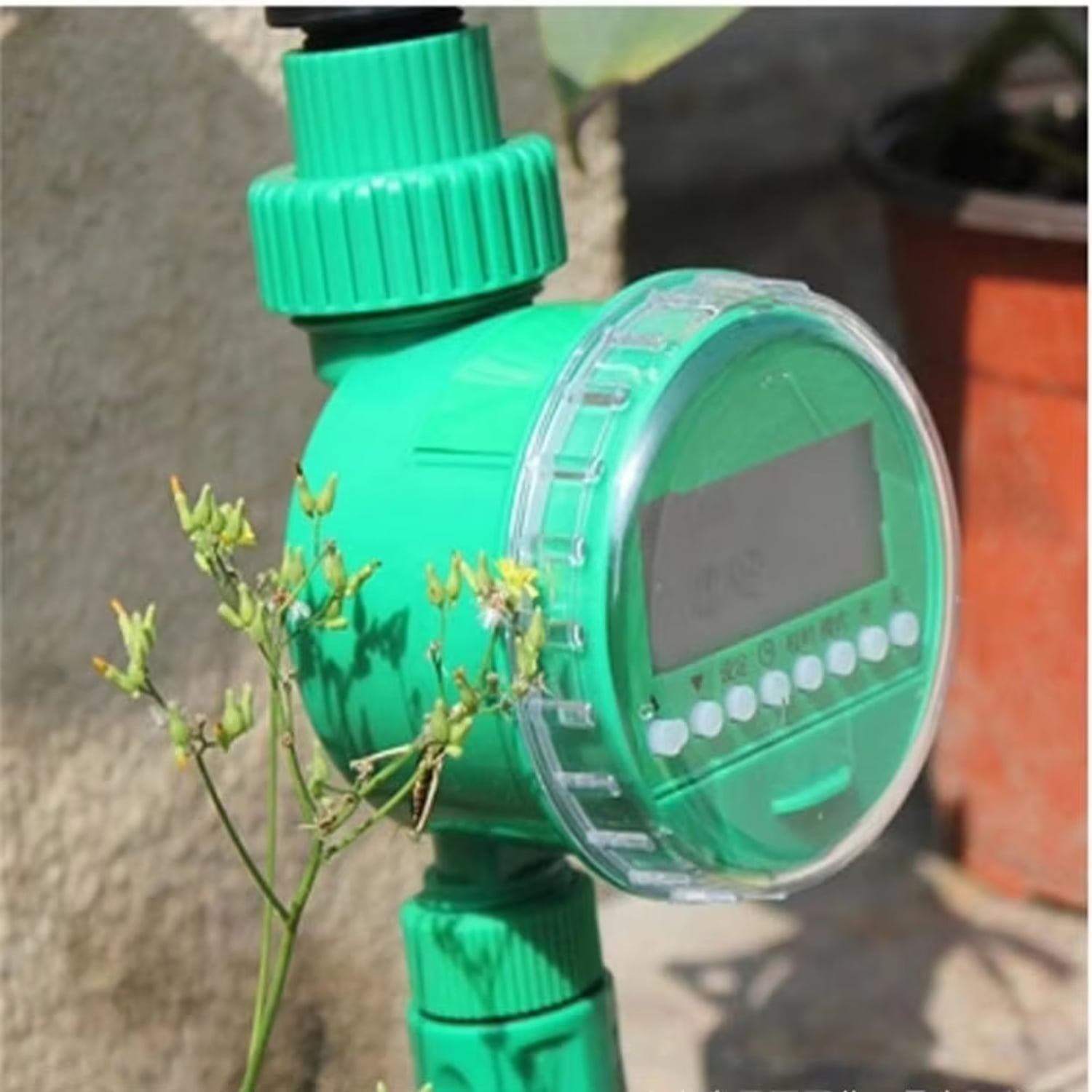Intelligent LCD Display Garden Watering Timer Automatic Irrigation ...