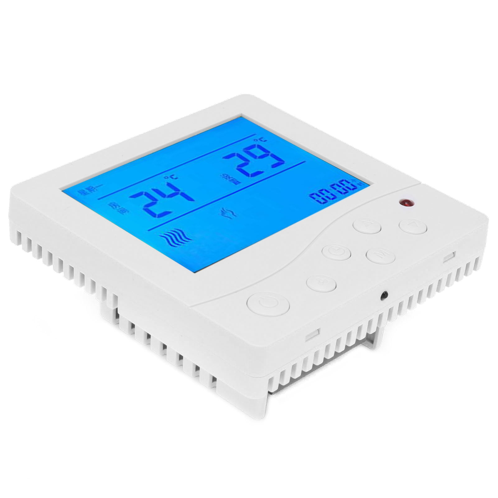 Intelligent LCD Temperature Controller Thermostat Switch for Fancoil ...