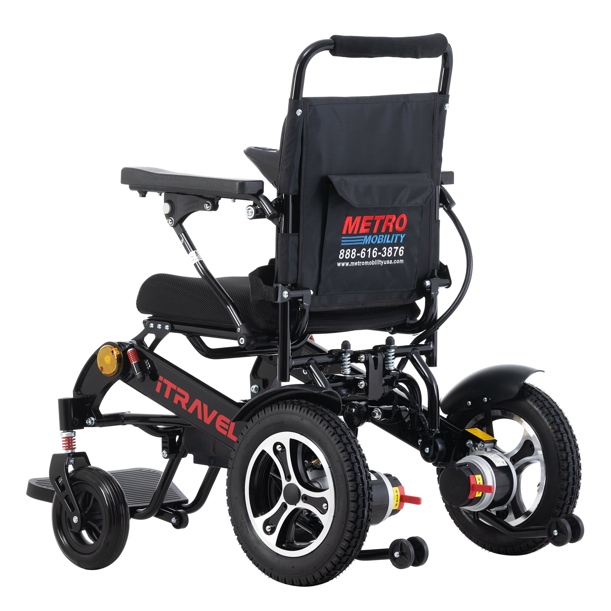 Intelligent Lightweight Foldable Electric Wheelchairs, Compact Power ...