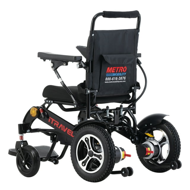 Intelligent Lightweight Foldable Electric Wheelchairs, Compact Power ...