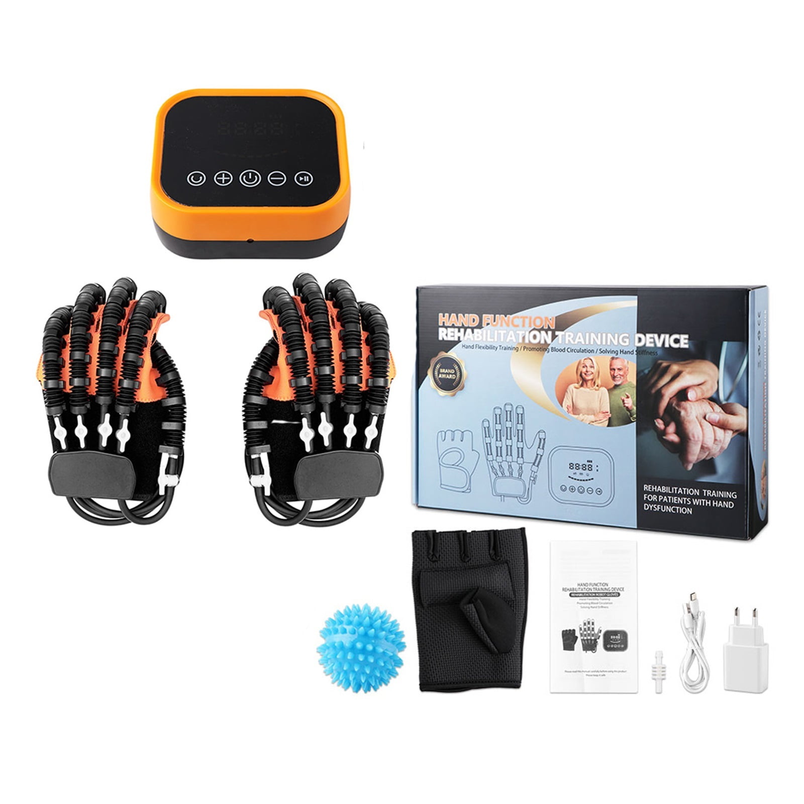 Intelligent Massage Gloves Stroke Hemiplegia Rehabilitation Hand ...