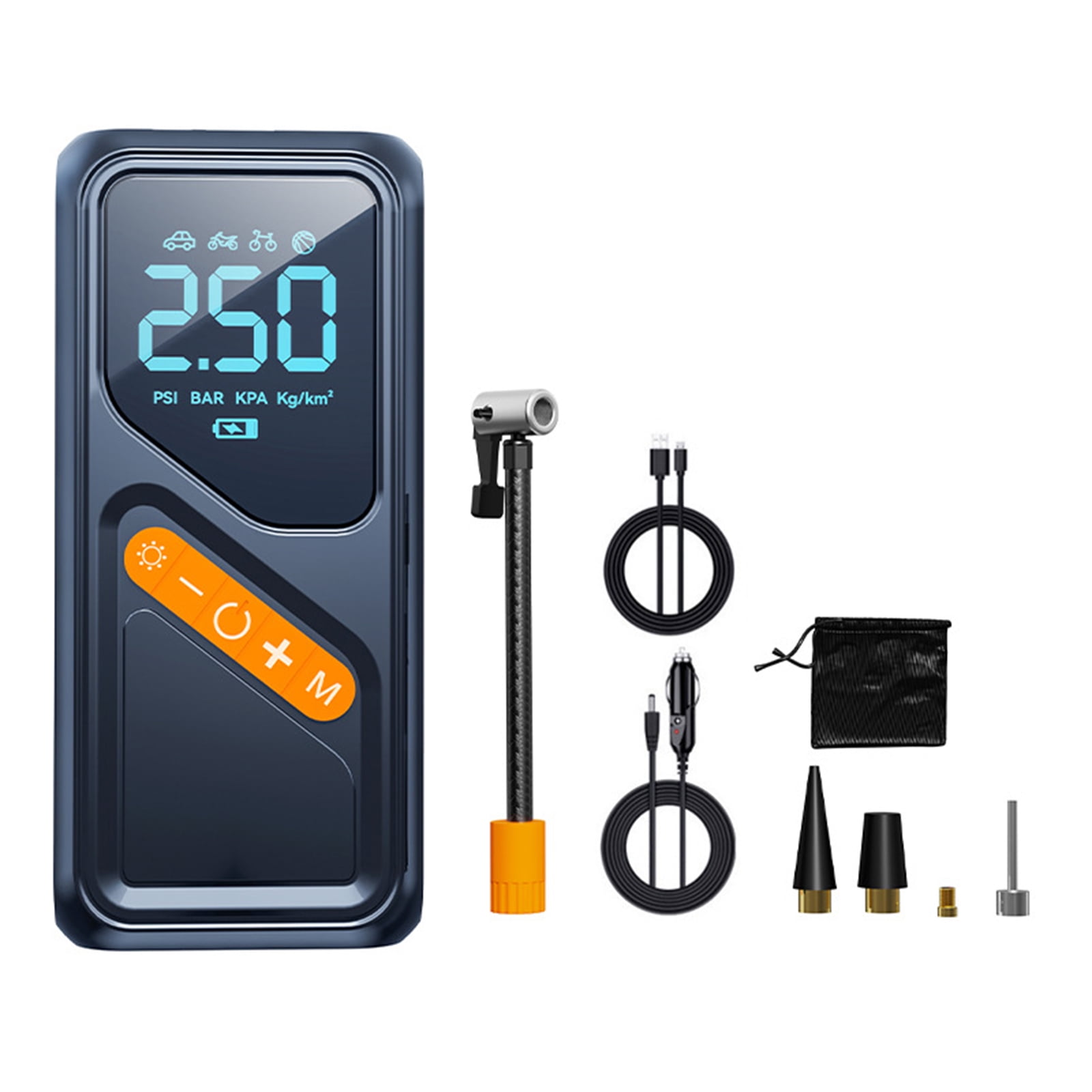 Intelligent Multifunction Tire Inflator with Digital Pressure ...