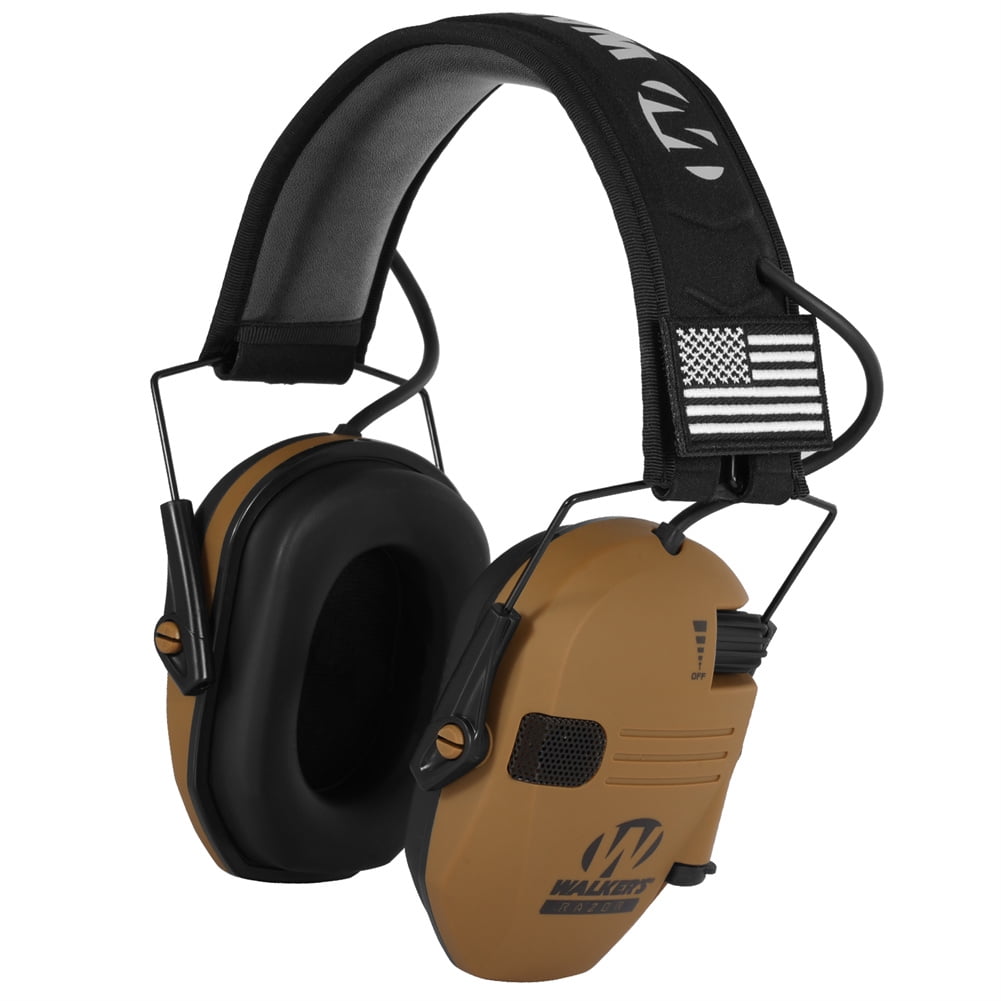 Accreate Shooter Safety Earmuffs, Foldable Noise Reduction, 350-Hour ...