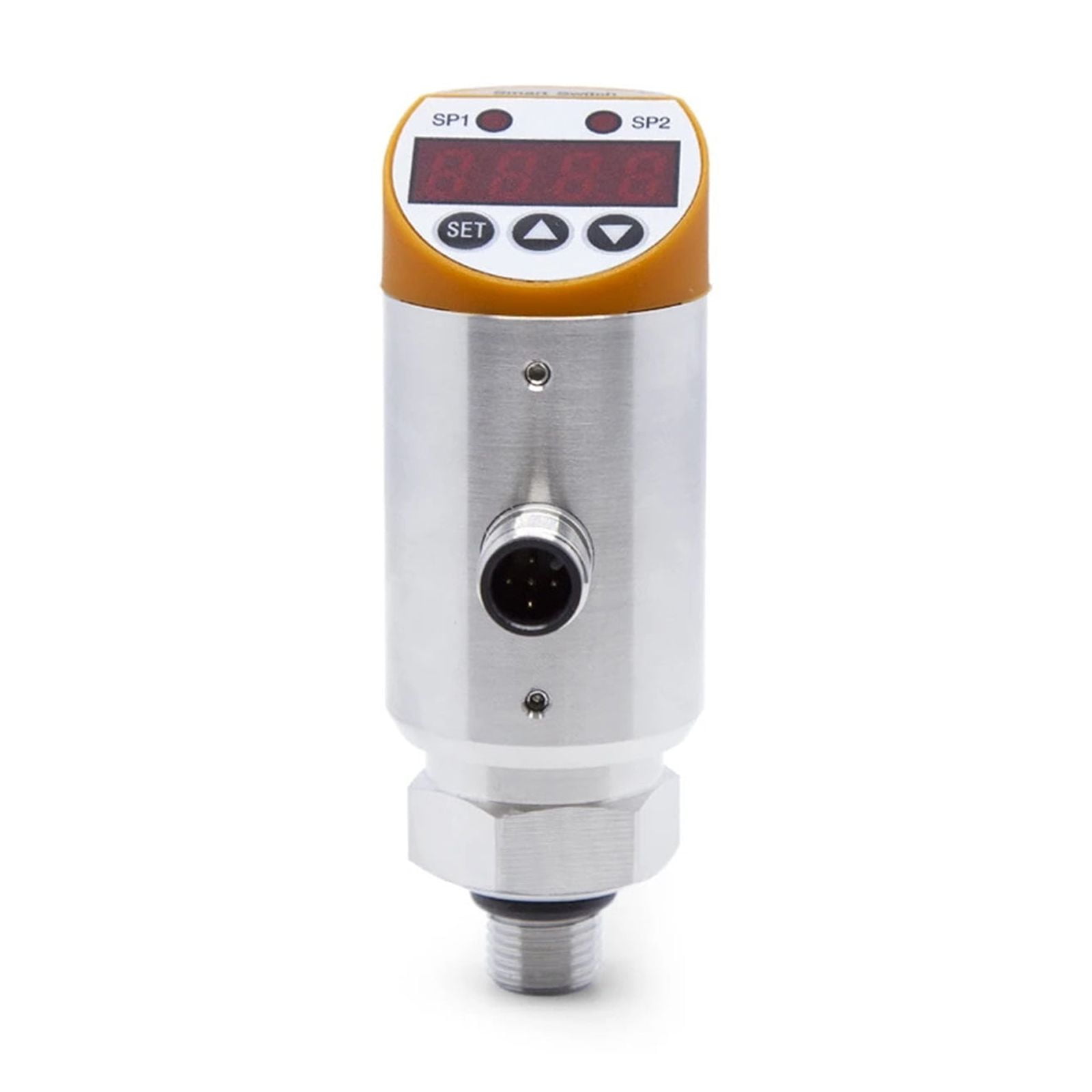 Intelligent Pressure Switch PNP NPN 4-20mA Output 0.5%FS -1~1000bar Guage, Absolute SS304 G1/4 ...