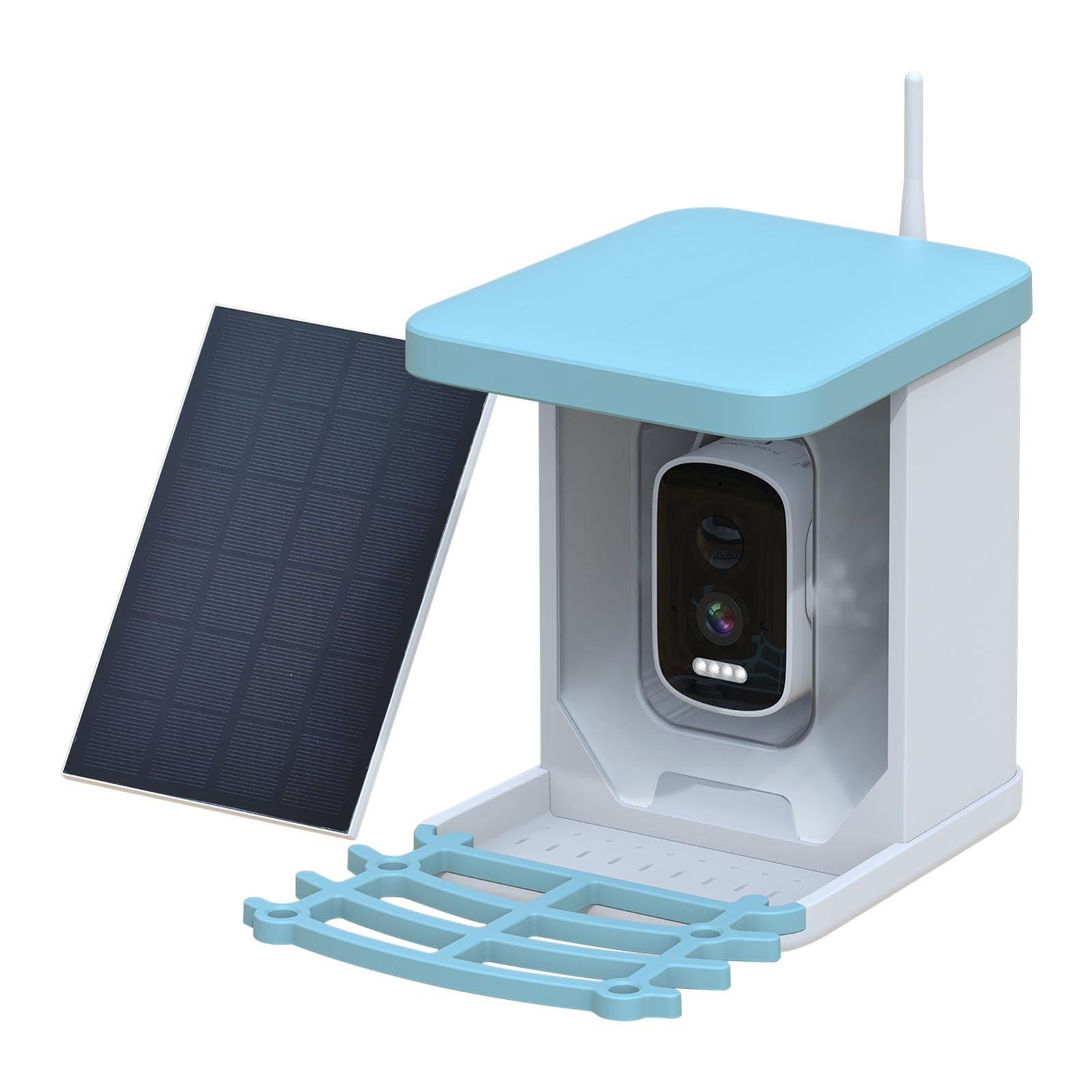 Intelligent Recognition Bird Feeder With Solar Panel Low Power ...