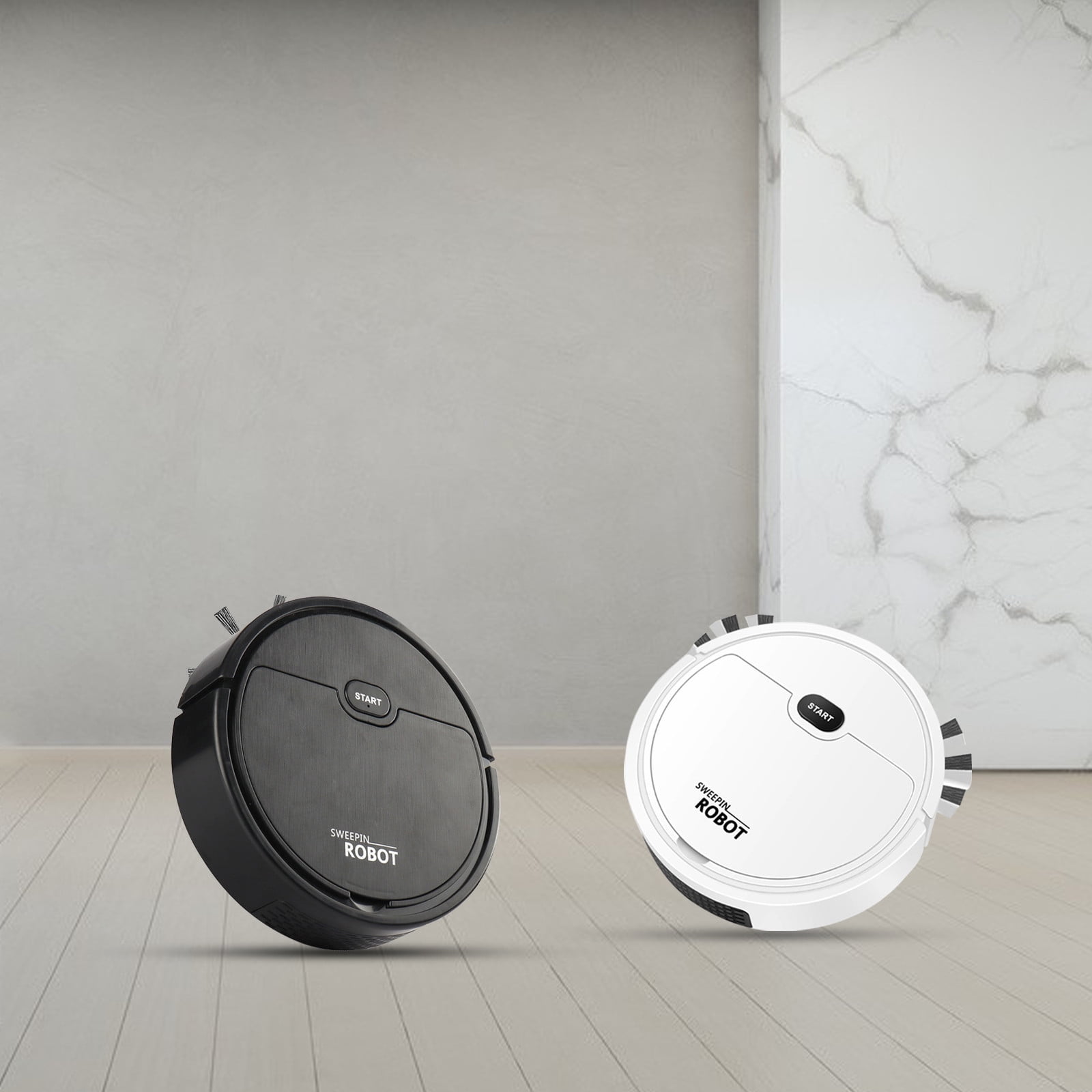 Intelligent Robot Vacuum, High-Tech Sweeping, 2000Pa Suction, Dual ...