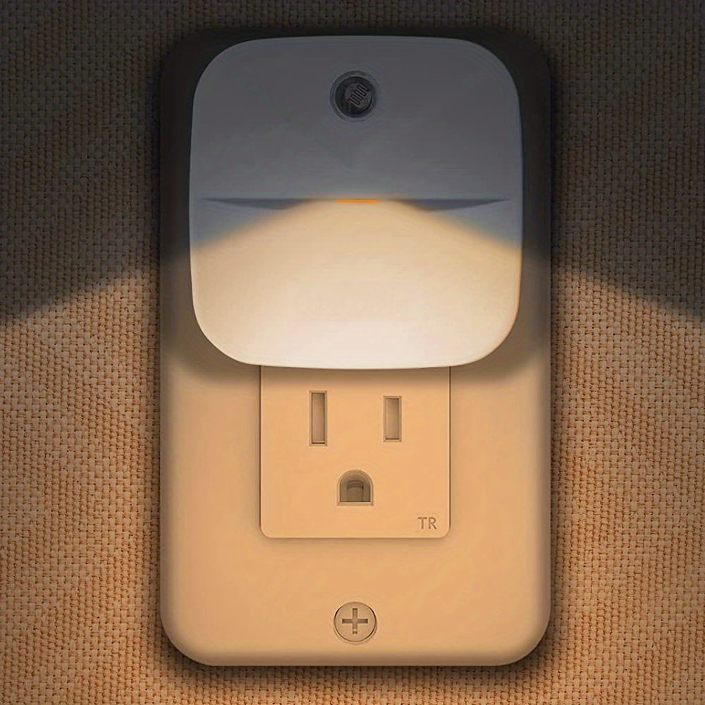 Intelligent Sensing LED Bedside Lamp，Night Lights Plug Into Wall With ...