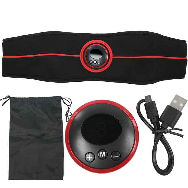 Intelligent Shaping Belt Ems Electronic Abdominal Muscle Fitness Massage Neoprene Waist Belt