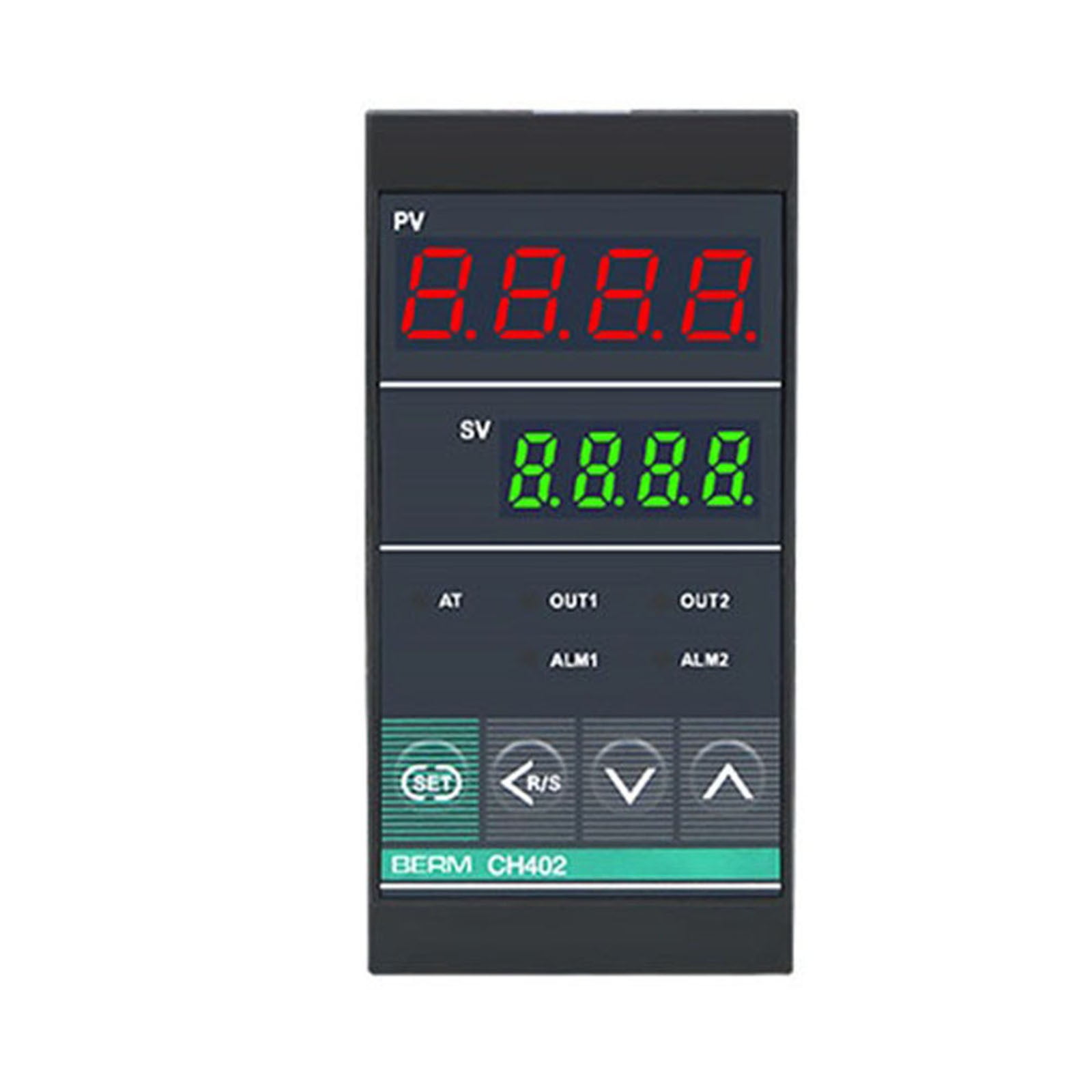 Intelligent Thermostat CH402 Relay/SSR 2 Output 2 Alarm PID Temperature Control - Walmart.com
