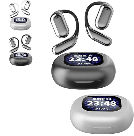 Intelligent Touch Screen Open Bluetooth Earphones,Erazers True Wireless ...