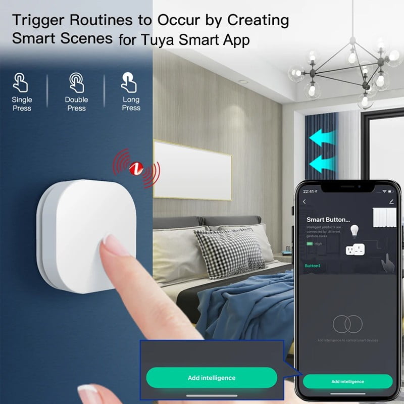 Intelligent Wireless Remote Control Key Switch with Multi-Scene Linkage ...