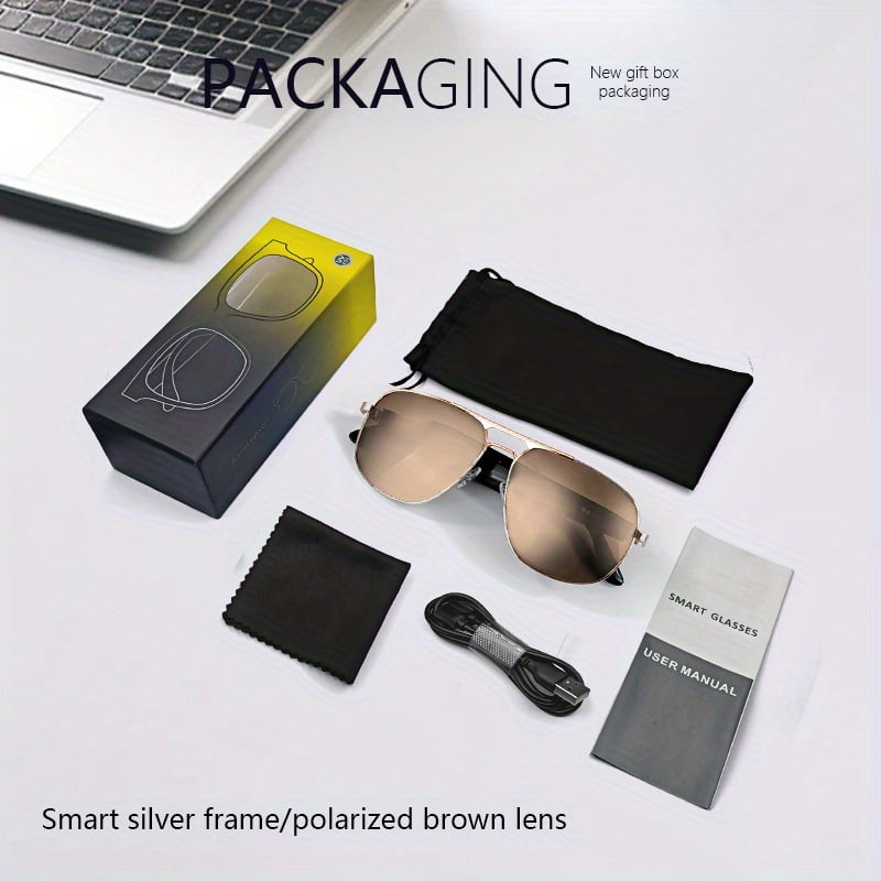 Intelligent Wirelessly Audio Glasses Remote Control Photo Magnetic ...