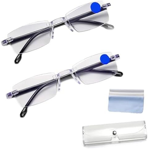 Intelligent Zoom Glasses, Anti Blue Light Presbyopia Glasses ...