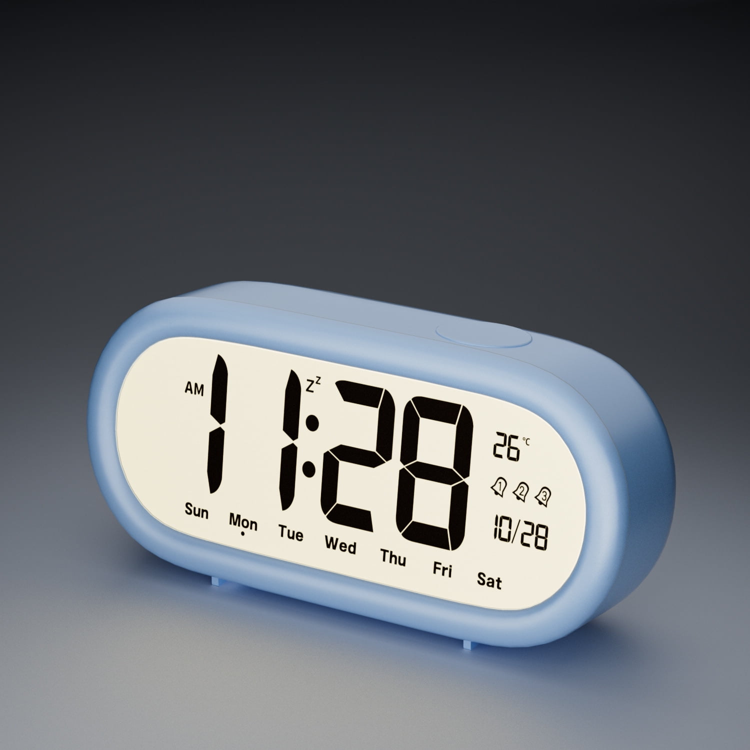 Intelligent electronic clock, large screen, high-definition digital ...