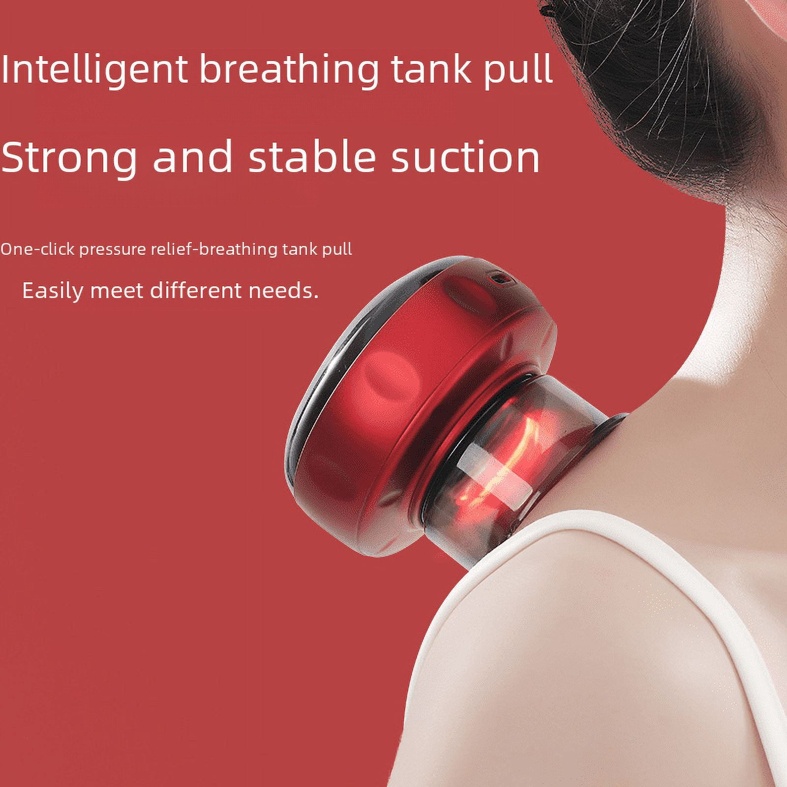 Intelligent Vacuum Cupping Scraping Instrument Electric Breathing Heating Scraping Instrument