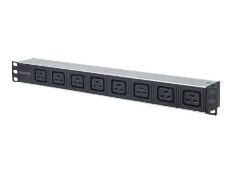 Intellinet 19" 1U Rackmount 8-Output C19 Power Distribution Unit (PDU), With Removable Power ...