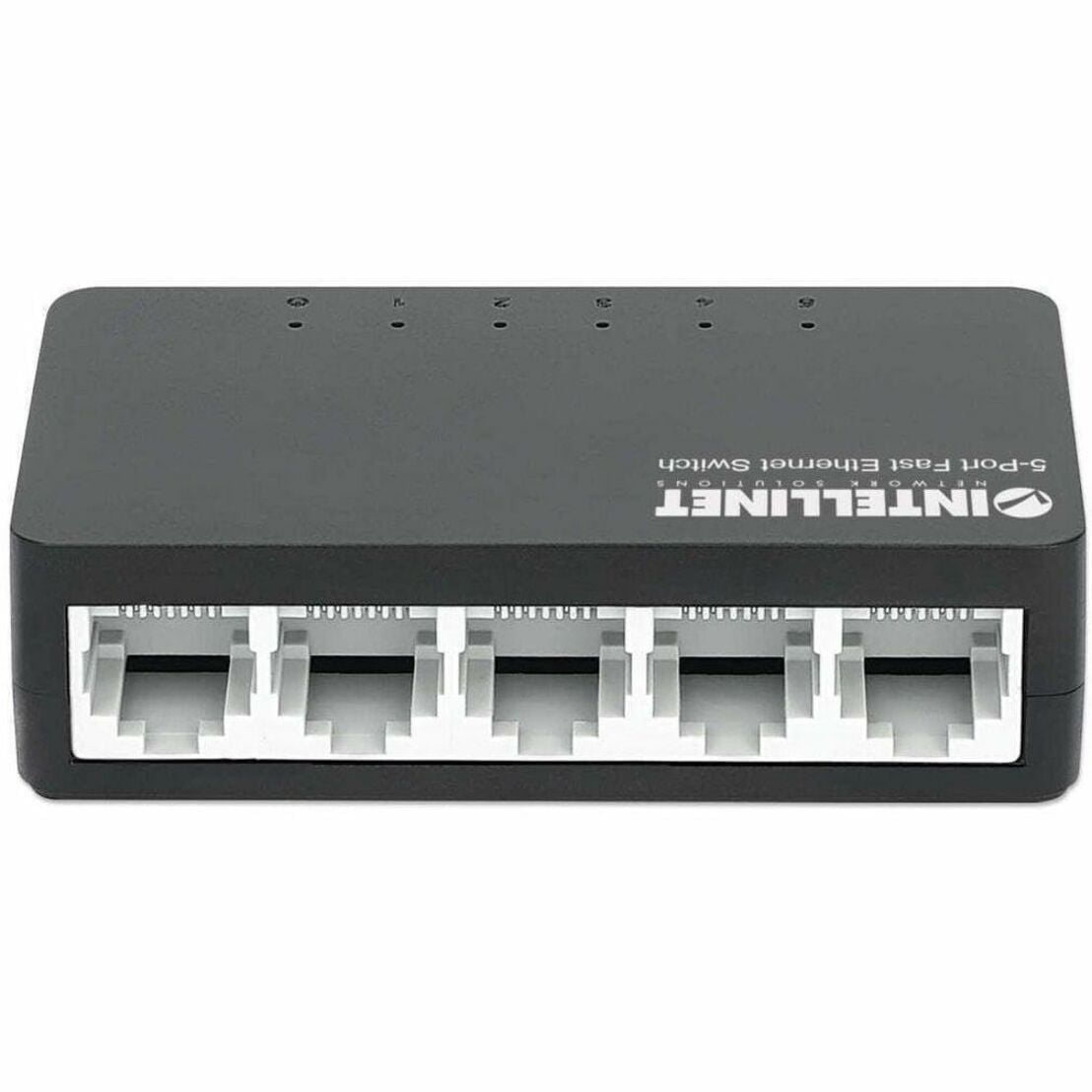 Intellinet 5-Port Ethernet Network Switch - Plug-and-Play, Green ...