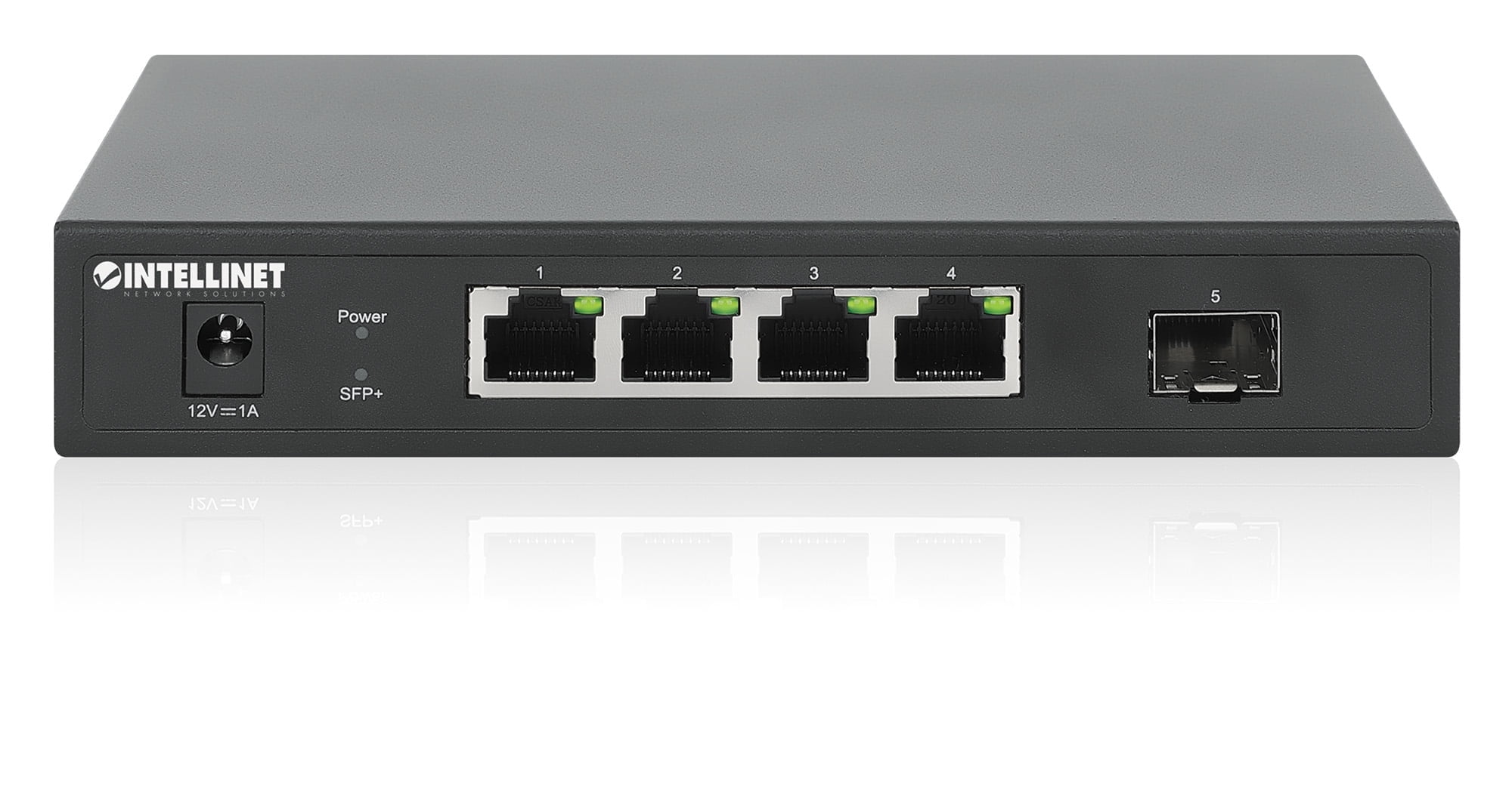 Intellinet 5-Port Switch with 4 x 2.5G Ethernet Ports and 1 SFP+ Uplink ...