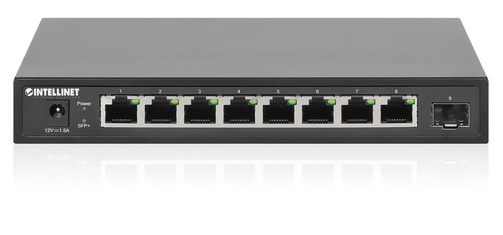 Intellinet 9-Port Switch with 8 x 2.5G Ethernet Ports and 1 SFP+ Uplink ...