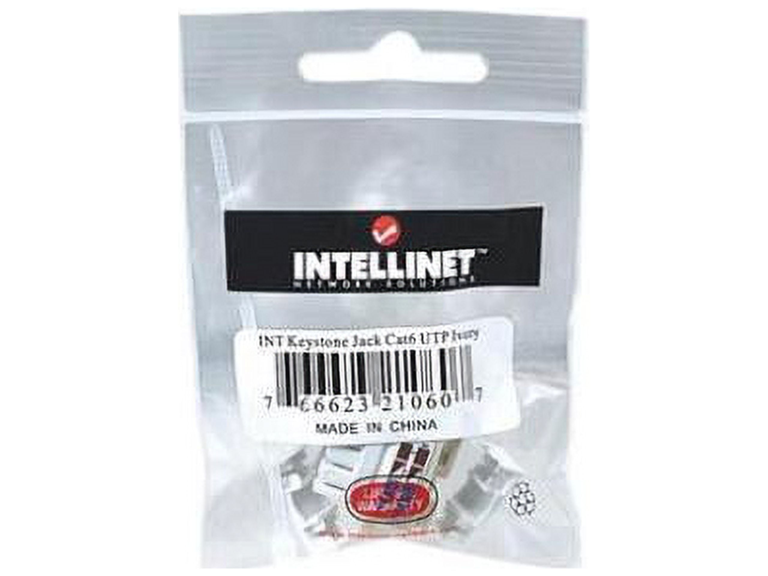 Intellinet Cat6 Keystone Jack - Walmart.com