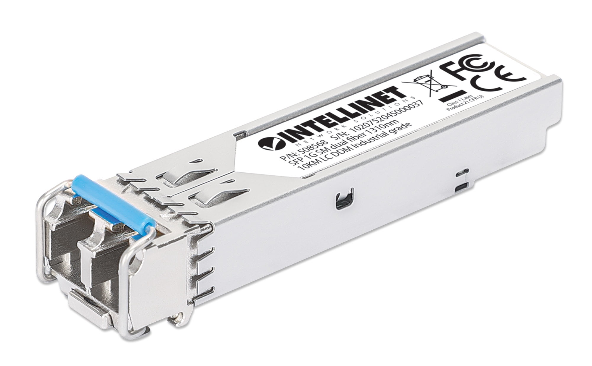 Intellinet Industrial Gigabit Fiber SFP Optical Transceiver Module ...
