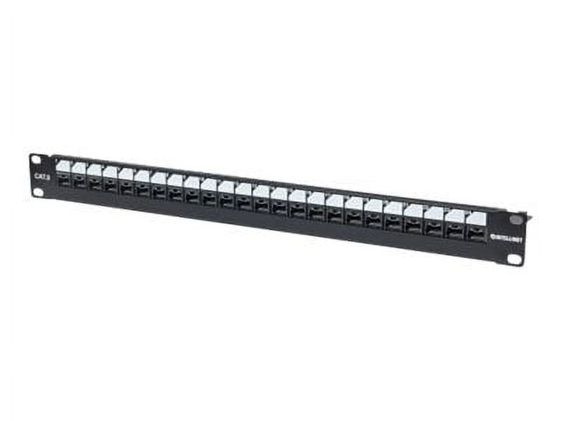 Intellinet Locking 19" 24-Port Cat6 Unshielded Patch Panel - Walmart.com