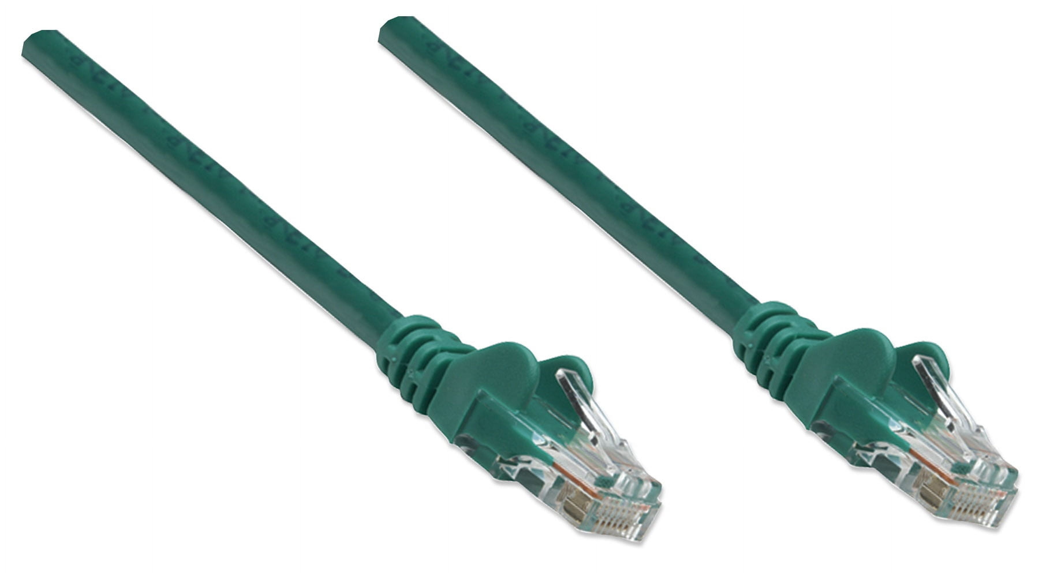 Intellinet Network Cable, Cat6, UTP, 100% Copper, 10 ft., Green ...