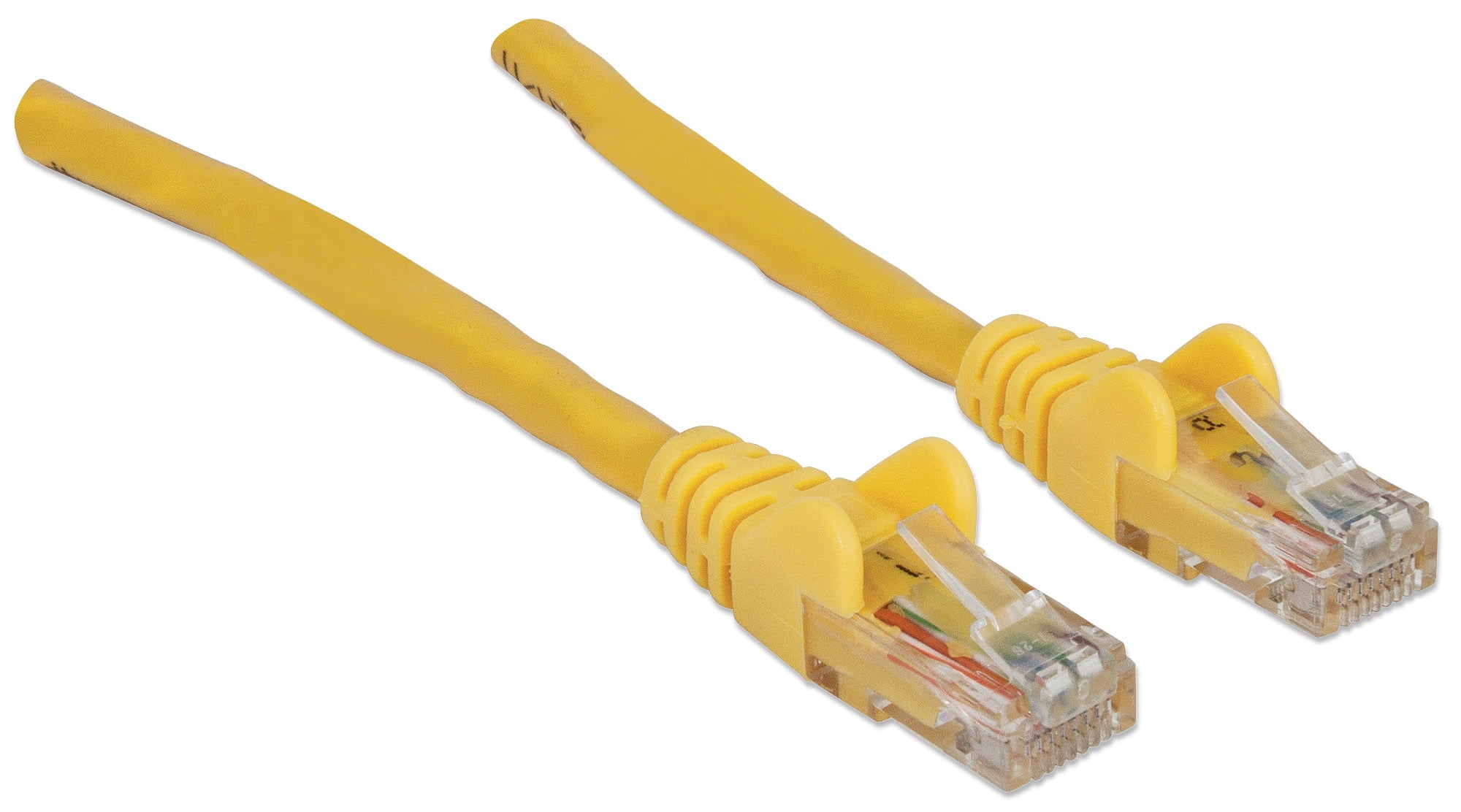 Intellinet Network Cable, Cat6, UTP, 100% Copper, 2 ft., Yellow - Walmart.com