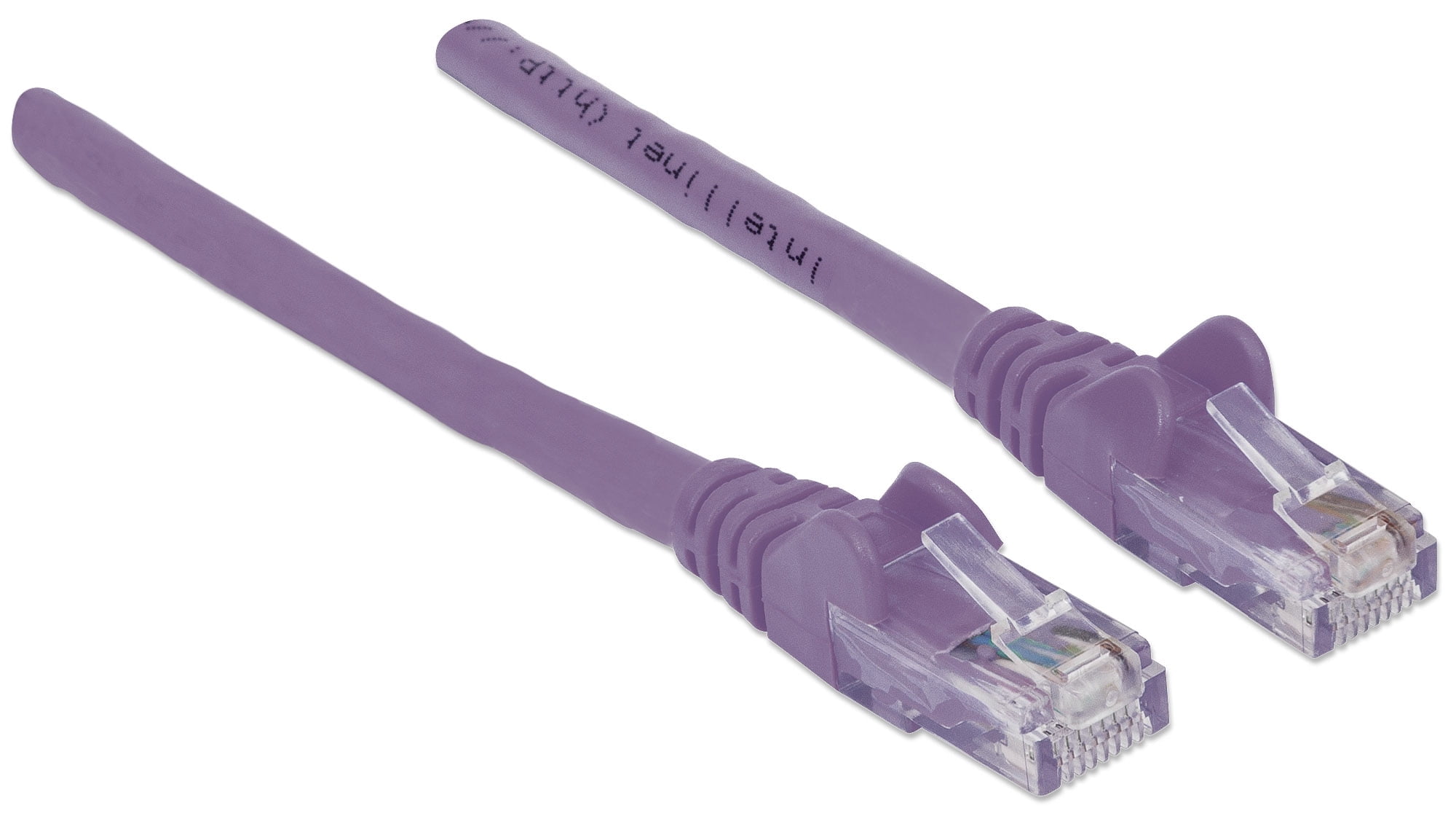 Intellinet Network Cable, Cat6, UTP, 100% Copper, 35 ft., Purple ...