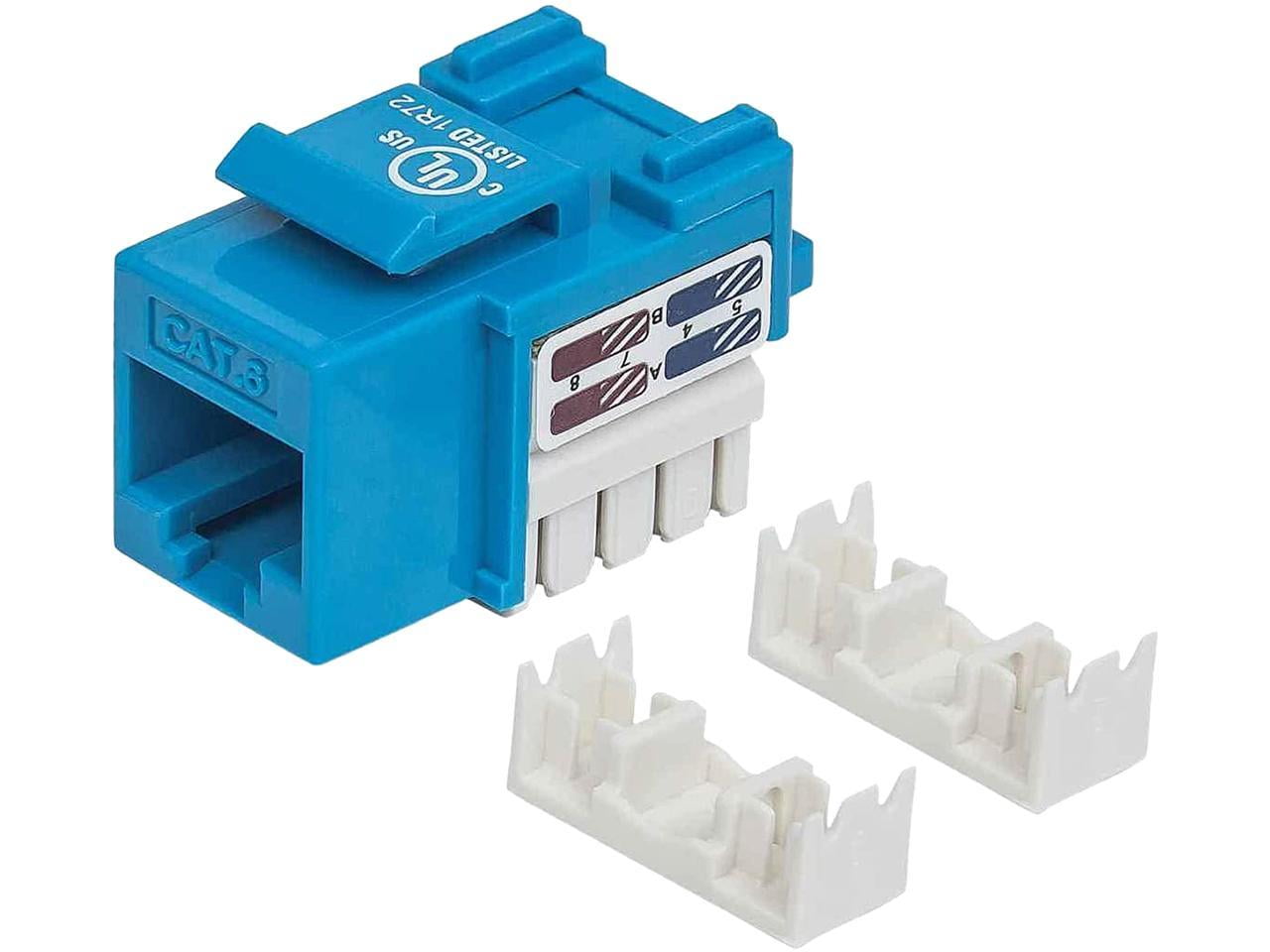 Intellinet Network Solutions 210737 Cat.6 Keystone Jack - Walmart.com