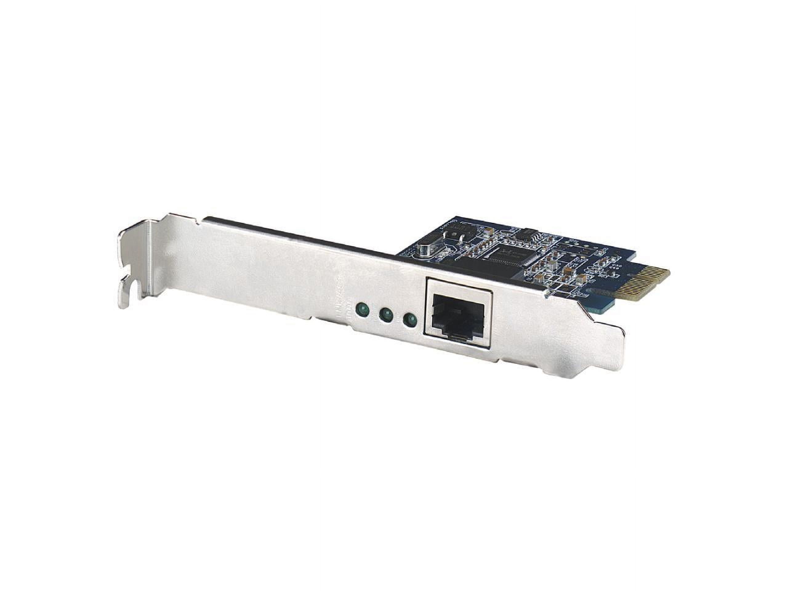 Intellinet 10/100/1000 Mbps Gigabit PCI Express Ethernet Network Card ...