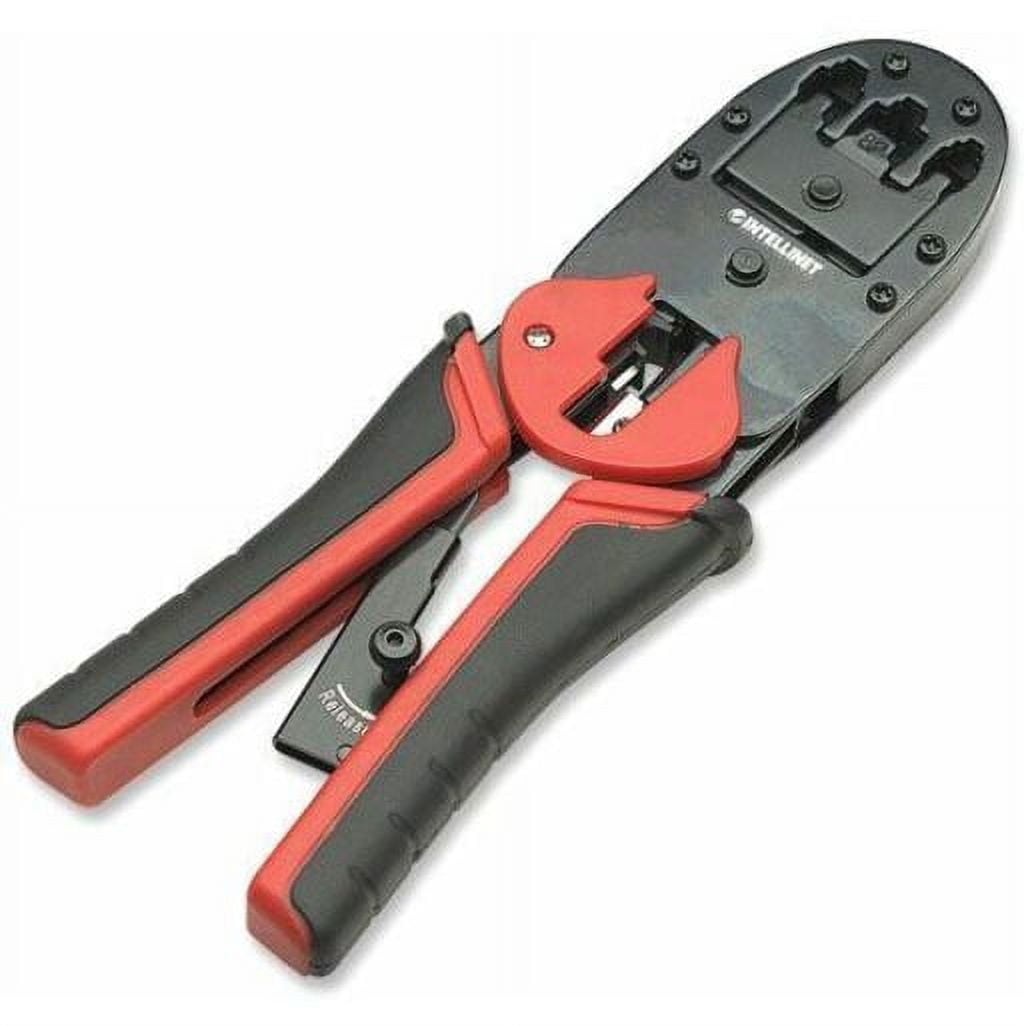 IC INTRACOM Universal Modular Plug Crimping Tool, For RJ45, RJ12 and ...