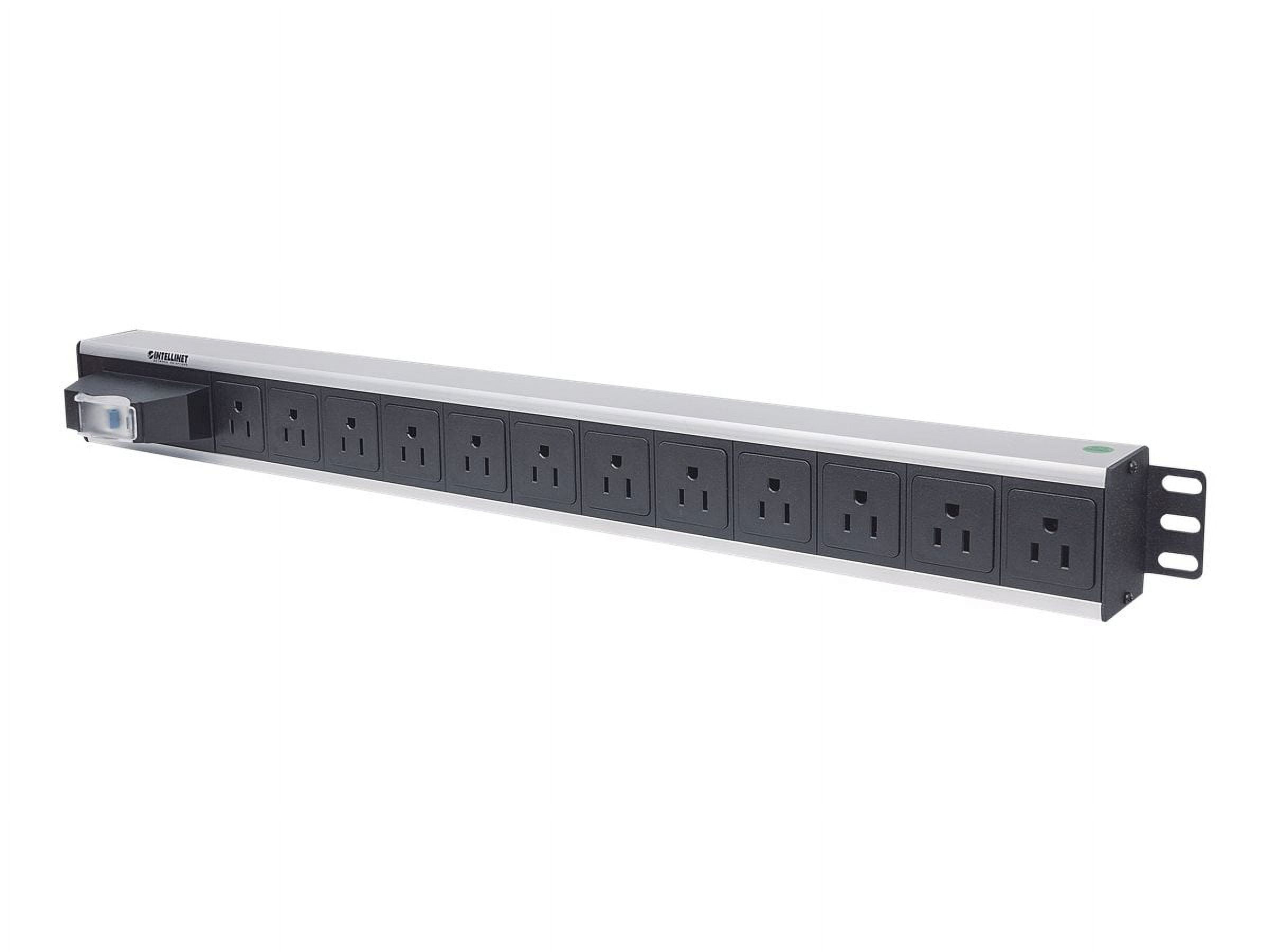 Intellinet - Power distribution unit (rack-mountable) - AC 125 V ...