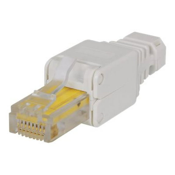 Intellinet RJ45 Modular Plug, Toolless Connector, Cat5/5e/6, 22-26 AWG ...