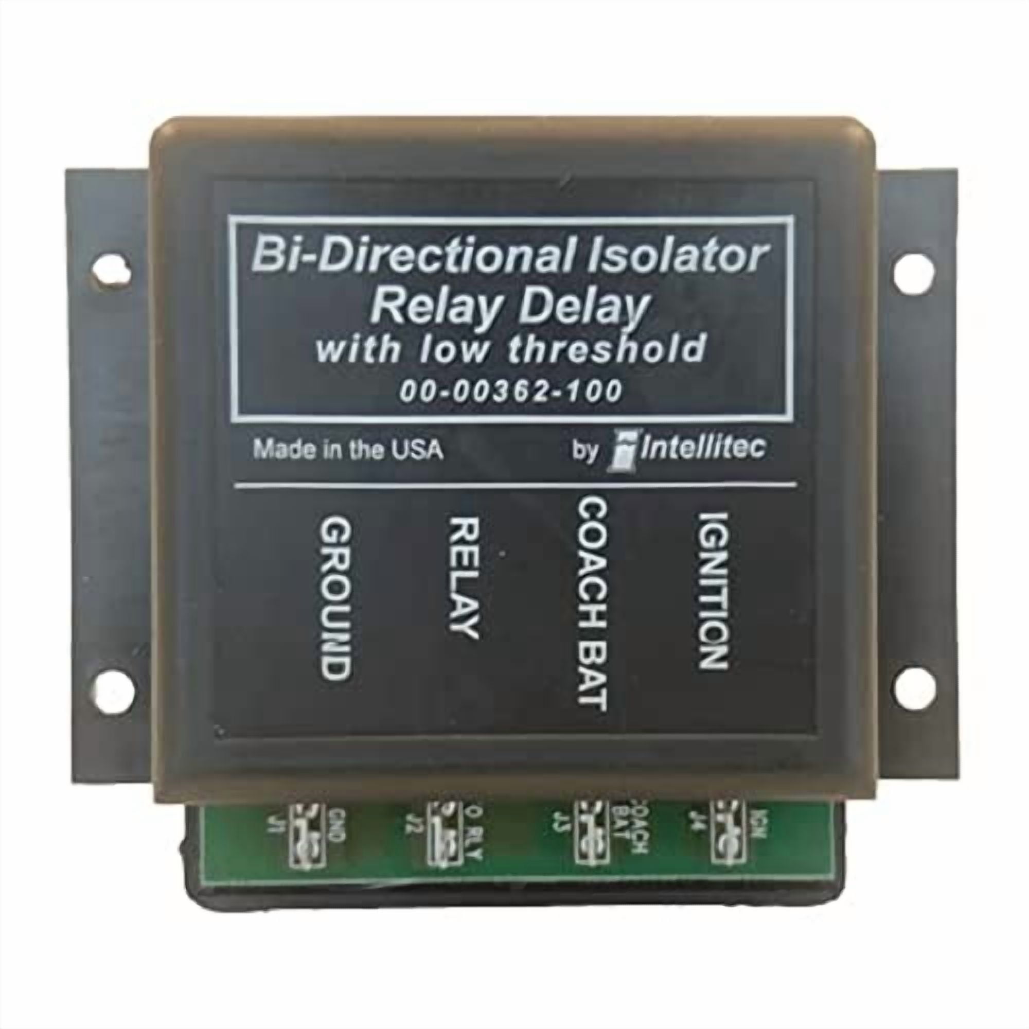 Intellitec Automatic RV Battery Isolator Relay Delay, 2-Terminal ...